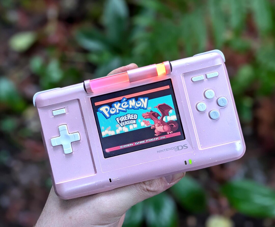 Nintendo Gameboy Macro XL Candy Pink Unique Improved Display Custom ...