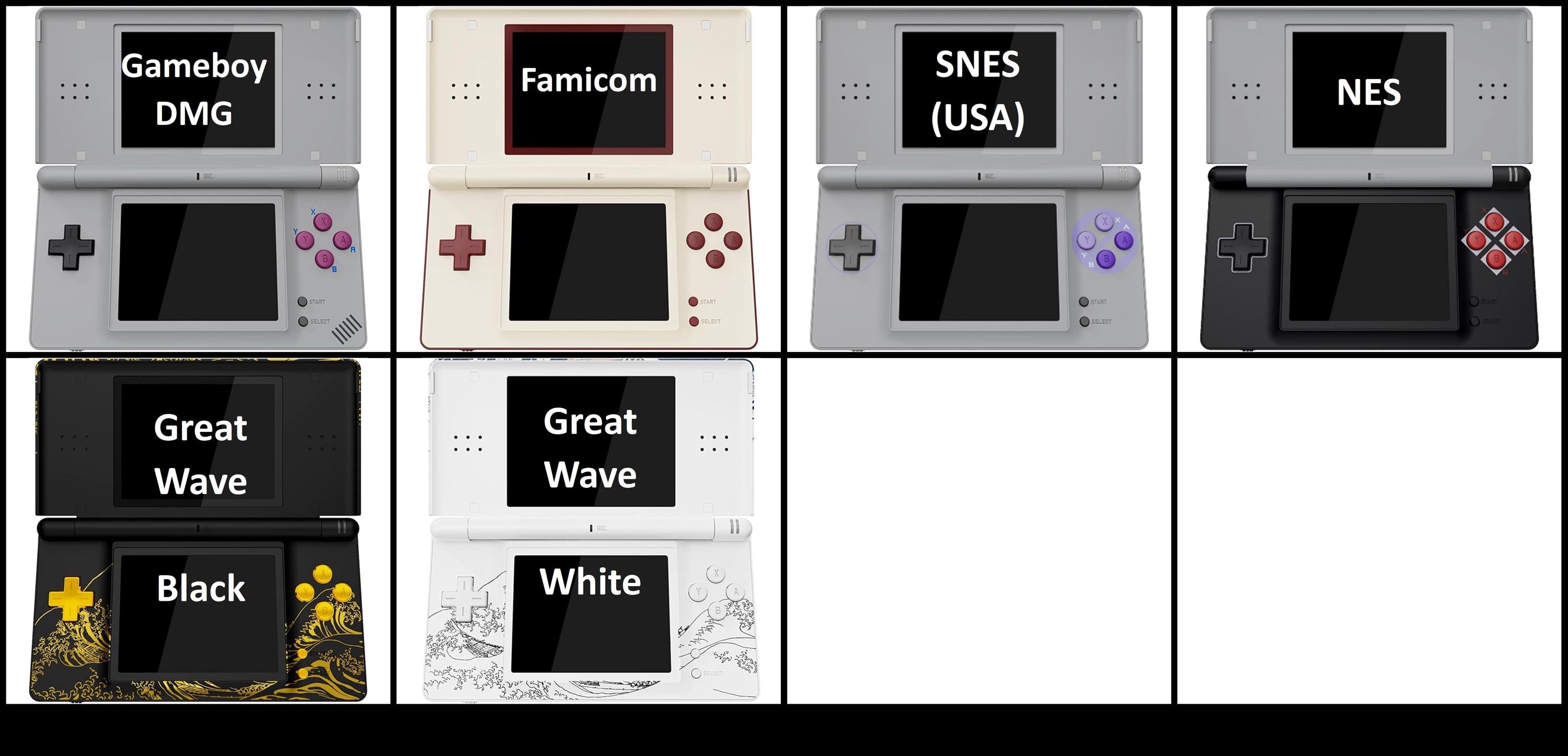 Custom Nintendo DS Lite! ~ Choose Your Shell and Buttons ~ USB-C ...