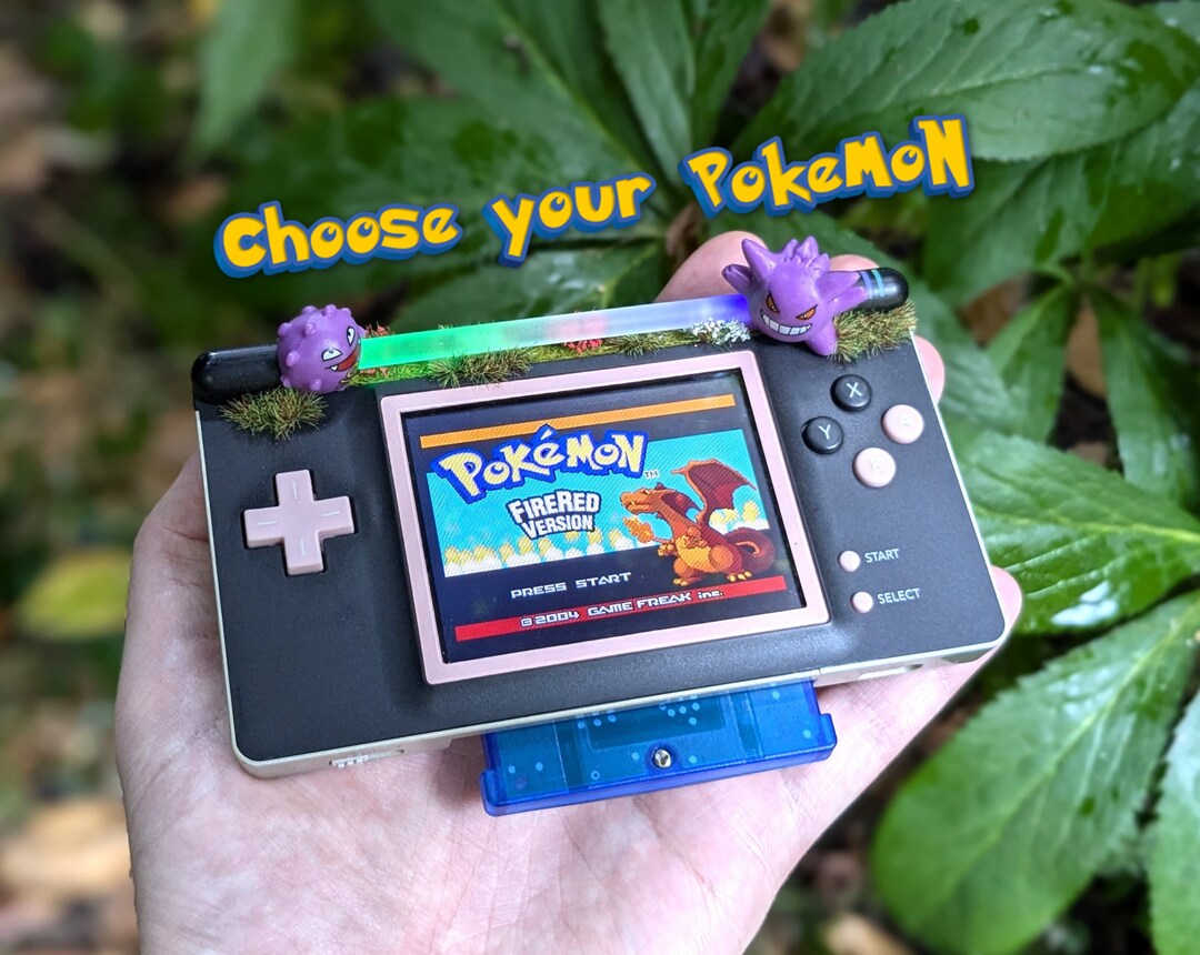 Design Your Own Nintendo Gameboy Macro Choose Your Pokemon Custom ...