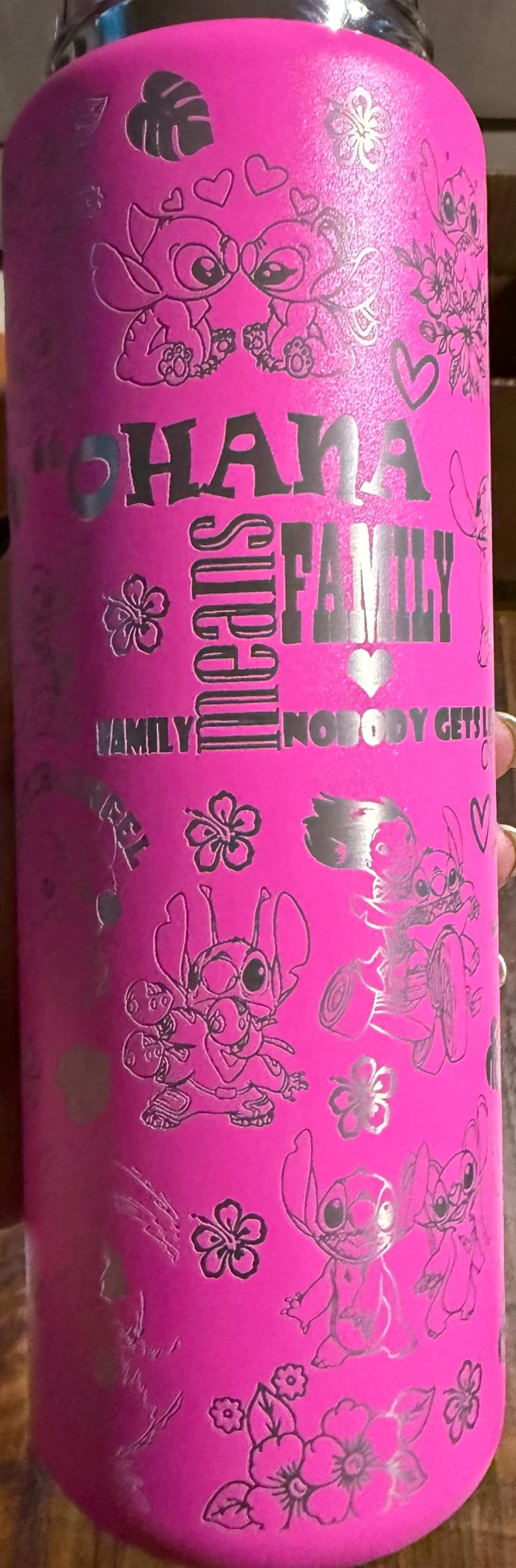 Stanley | Disney | Ohana | Lilo | Stitch | Angel Custom | Laser ...