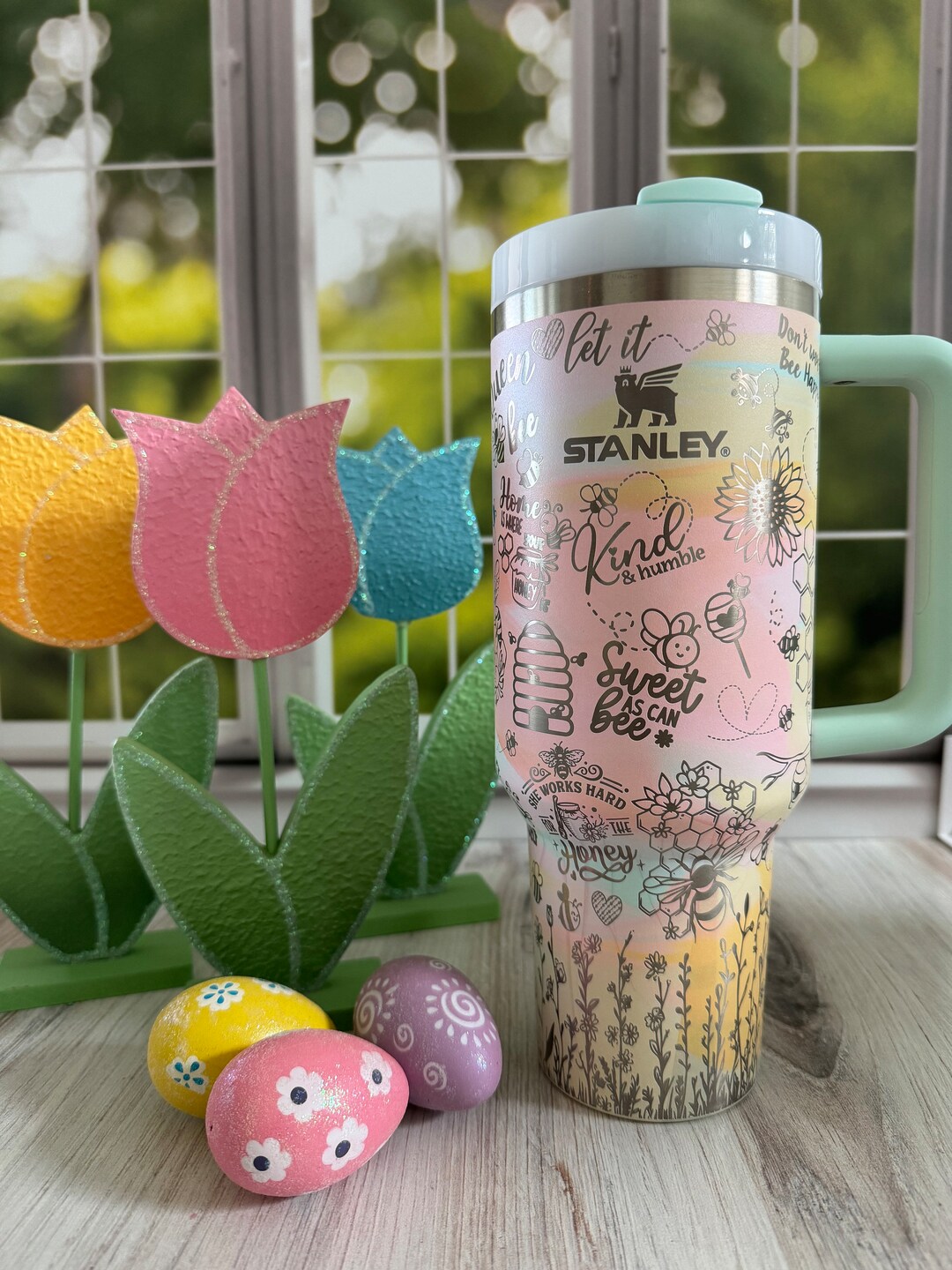 Stanley | Sweet Bees | Honey | Custom | Laser Engraved | Etched ...