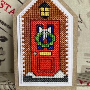 Christmas Gift Tag and Tree Decoration PDF Cross Stitch Patterns - Etsy