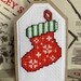 Christmas Gift Tag and Tree Decoration PDF Cross Stitch Patterns - Etsy