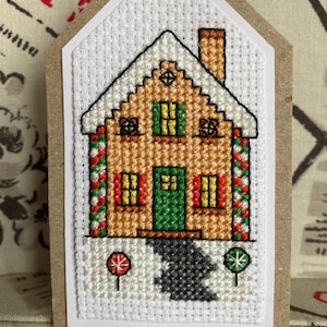 Christmas Gift Tag and Tree Decoration PDF Cross Stitch Patterns - Etsy