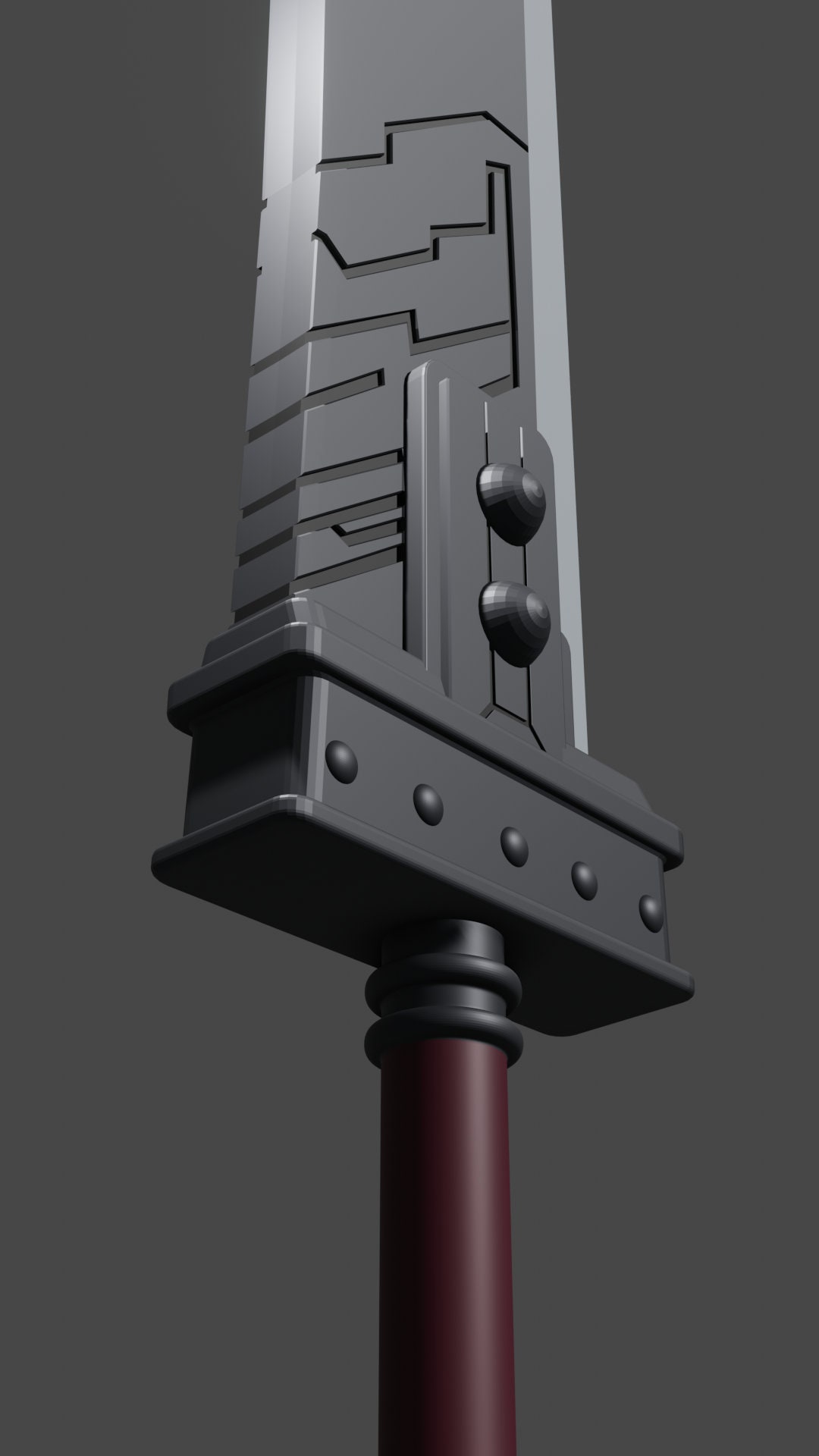 Final Fantasy Buster Sword STL - Etsy