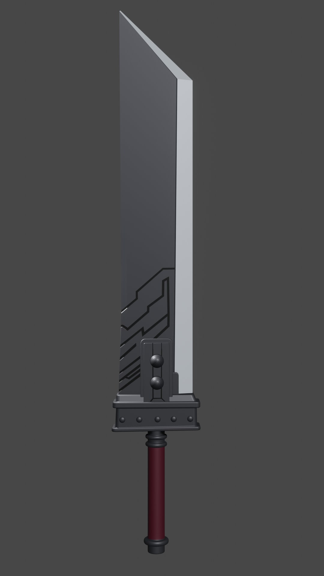 Final Fantasy Buster Sword STL - Etsy