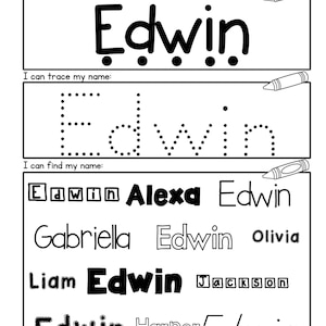 Personalized Name Tracing Printables- FUN and Engaging Learning for ...