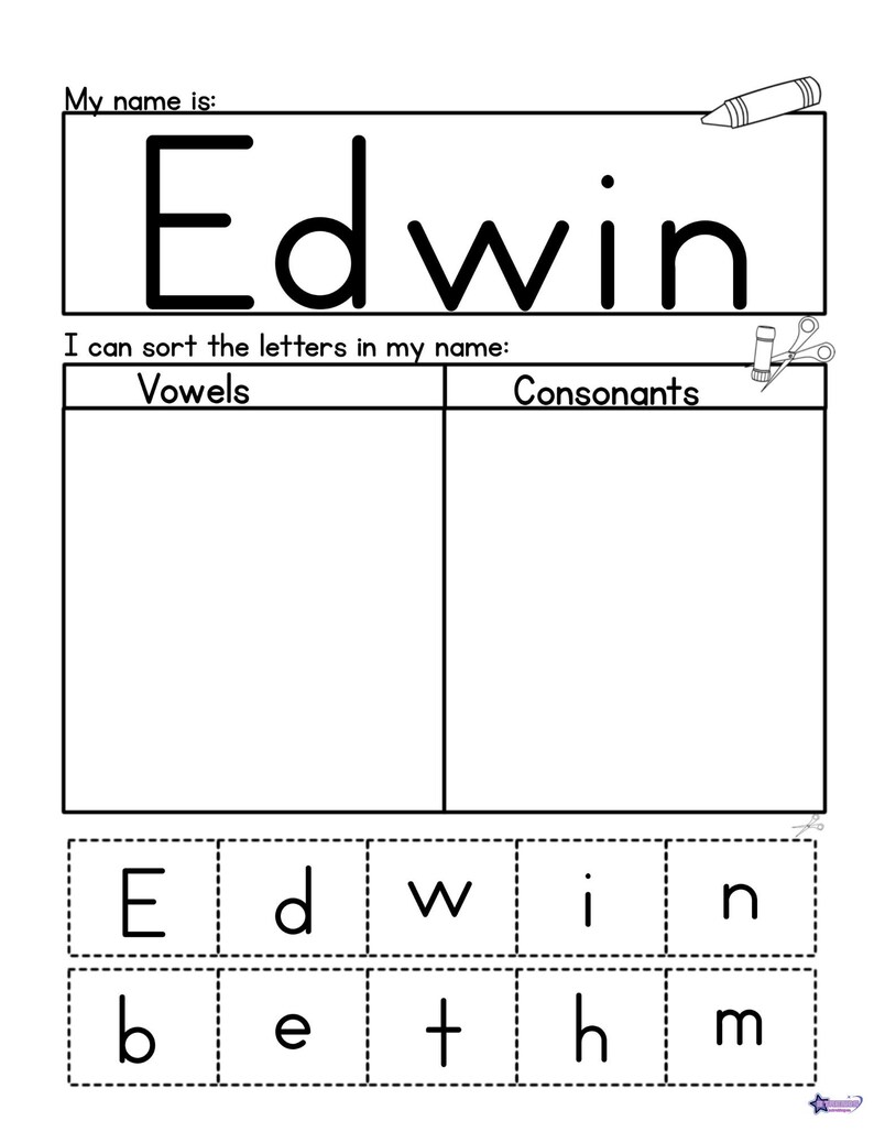 Personalized Name Tracing Printables- FUN and Engaging Learning for ...