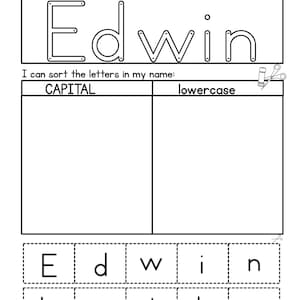 Personalized Name Tracing Printables- FUN and Engaging Learning for ...