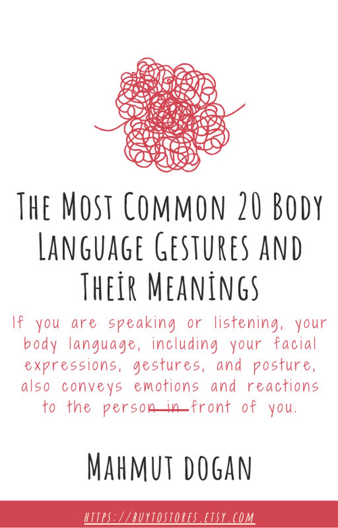 The Most Common 20 Body Language Gestures and Their Meanings - Etsy