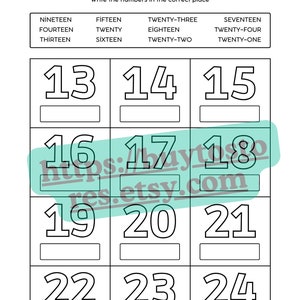 Monochromatic Numbers Vocabulary 6 PAGES Tracing Practice, Math Cards ...