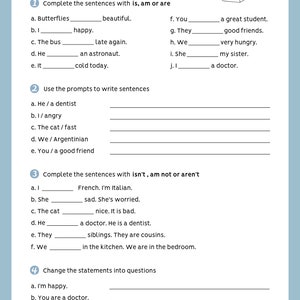 White Pastel Green Simple Past Grammar Practice Worksheet, A4, 10 Pages ...