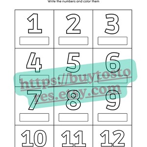 Monochromatic Numbers Vocabulary 6 PAGES Tracing Practice, Math Cards ...