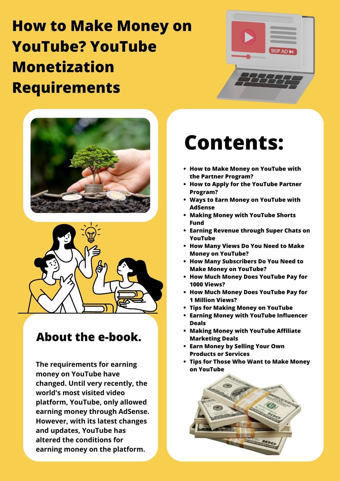 How to Make Money on Youtube? Youtube Monetization Requirements - Etsy