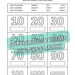Monochromatic Numbers Vocabulary 6 PAGES Tracing Practice, Math Cards ...