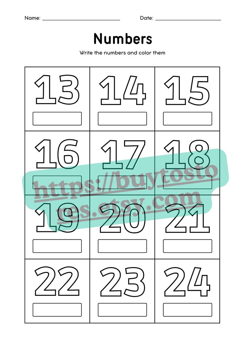 Monochromatic Numbers Vocabulary 6 PAGES Tracing Practice, Math Cards ...