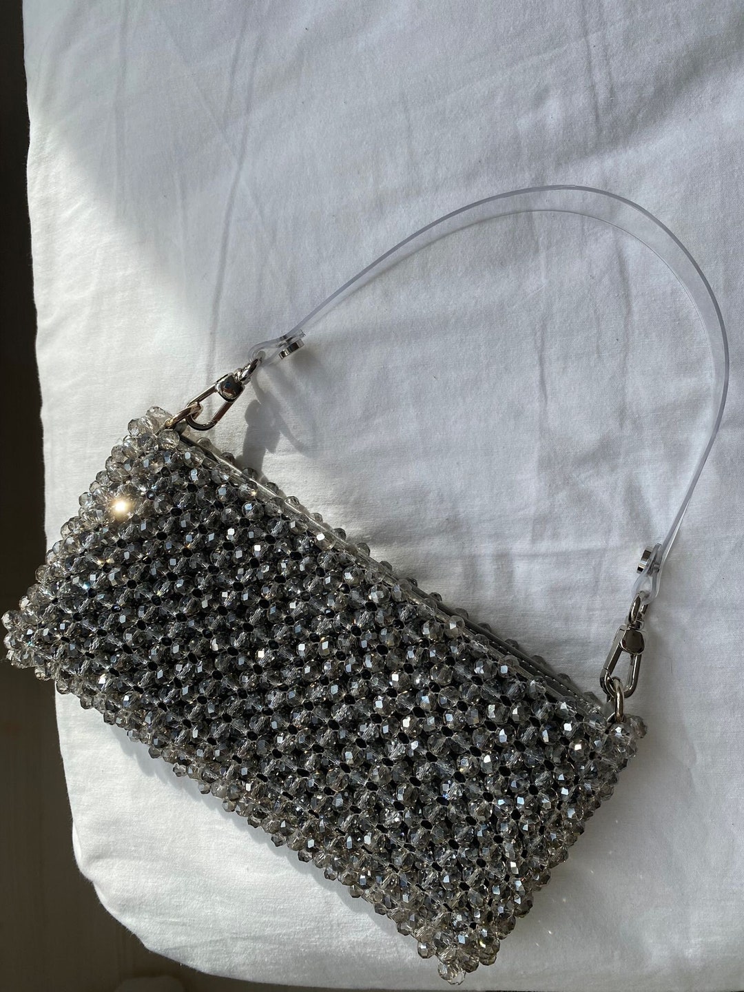 Crystal Bag, Bag, Crystal Bead Bag, Luxury Bead Bag, Women Bead Bag ...