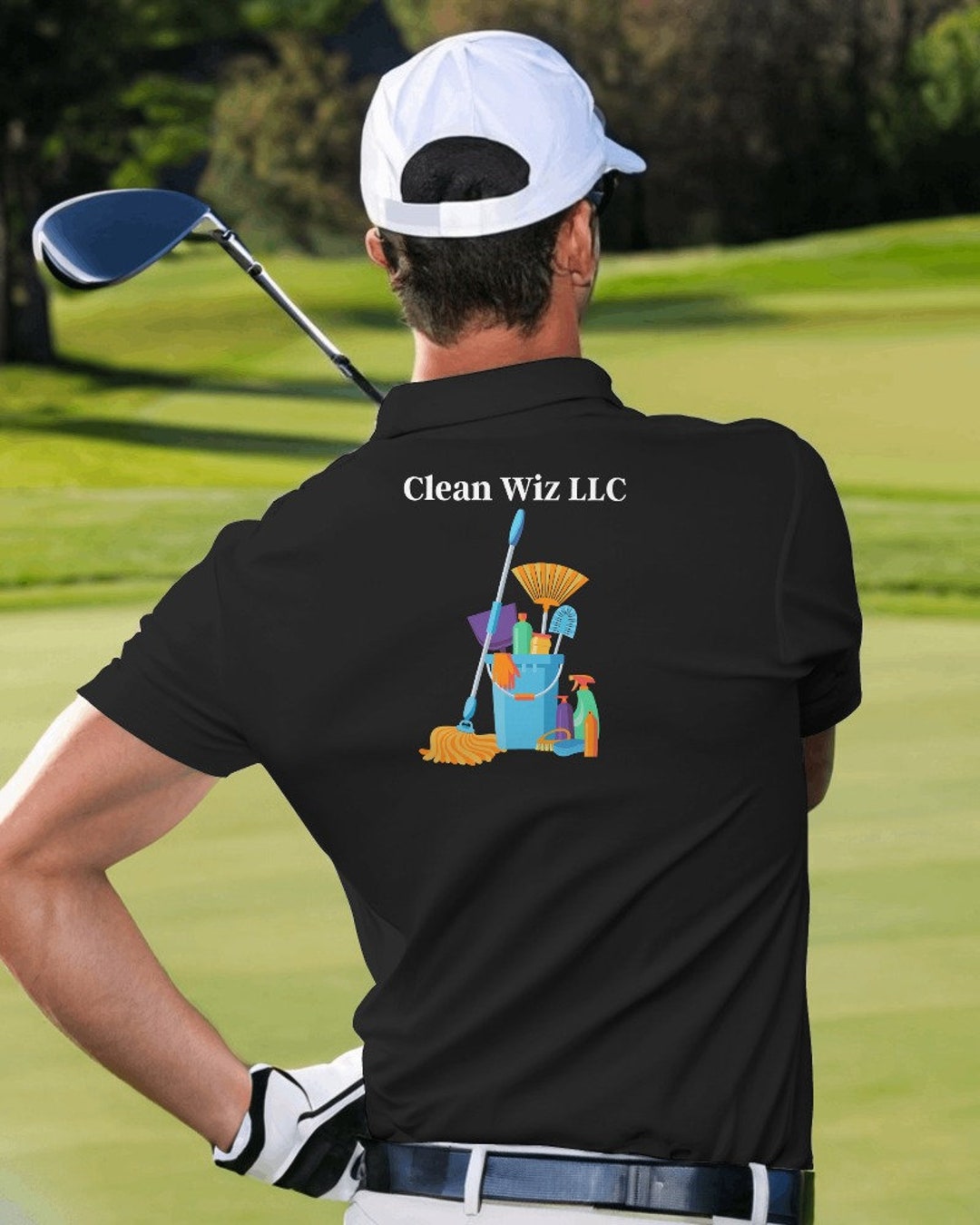 Cleaning Service Logo T-shirt Design - Etsy