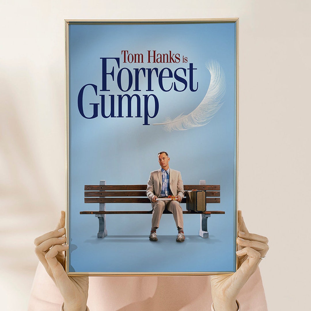F1 Forrest Gump Movie Poster,wall Art, Room Decor, Home Decor, for Him ...