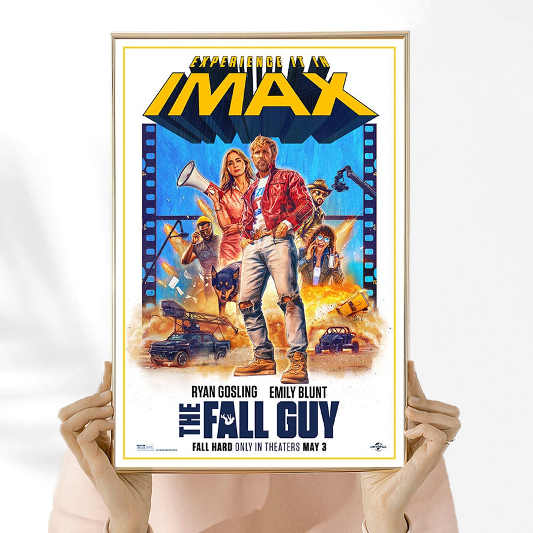 The Fall Guy Movie Poster,wall Art, Room Decor, Home Decor, for Him/her ...