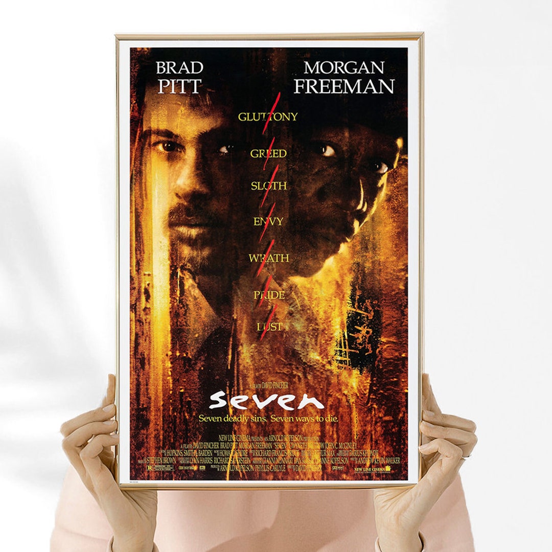 Se7en Movie Poster,wall Art, Room Decor, Home Decor, for Him/her ...