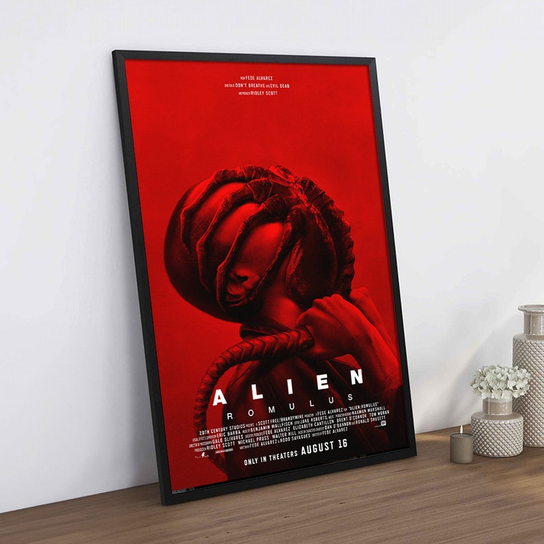 Alien Romulus Movie Poster,wall Art, Room Decor, Home Decor, for Him ...