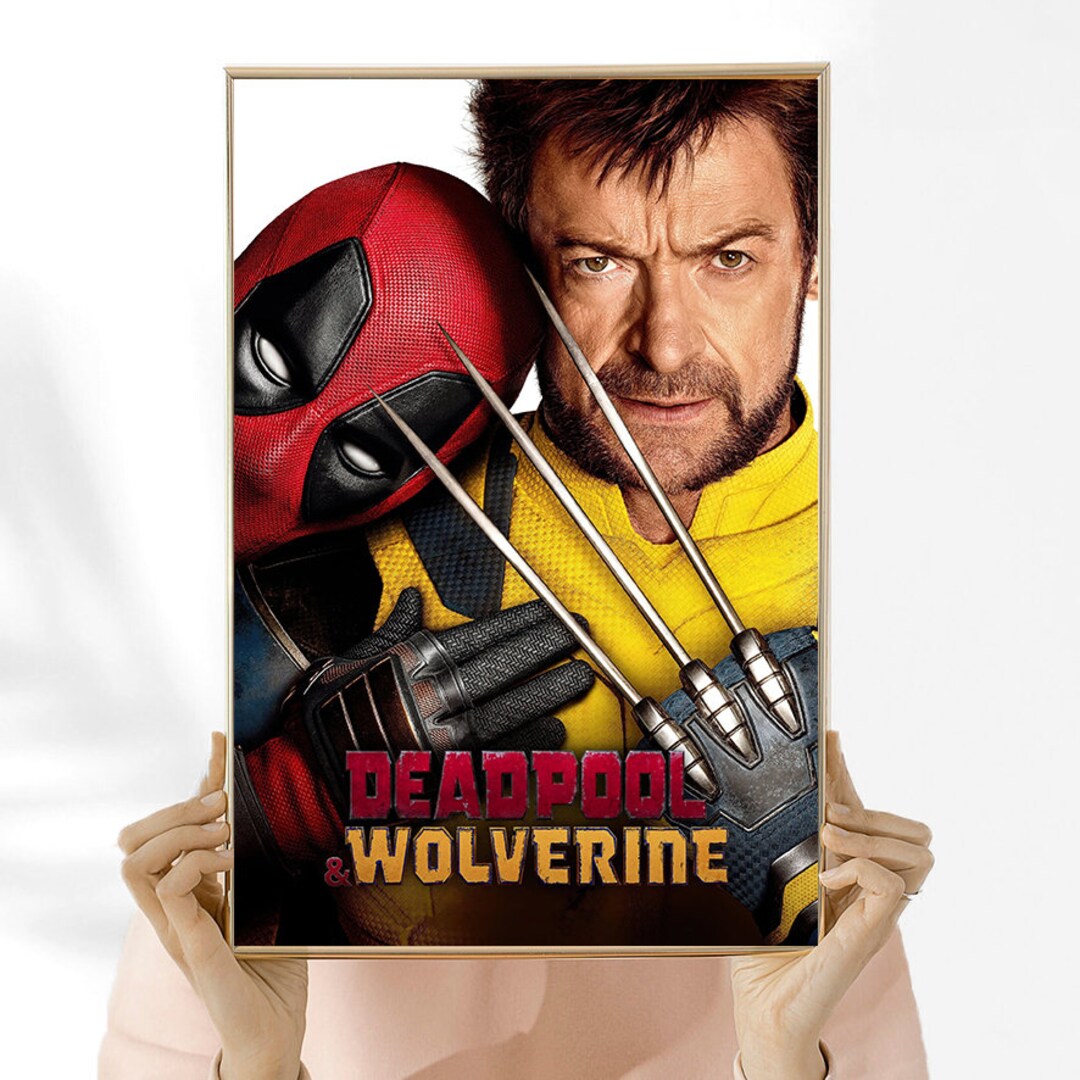 Deadpool & Wolverine Movie Poster,wall Art, Room Decor, Home Decor, for ...