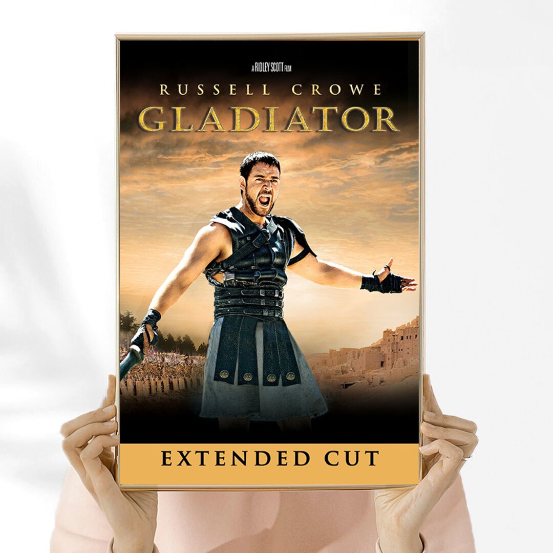 Gladiator Movie Poster,wall Art, Room Decor, Home Decor, for Him/her ...