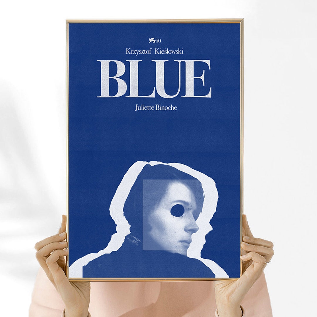Three Colors Blue Movie Poster,wall Art, Room Decor, Home Decor, for ...