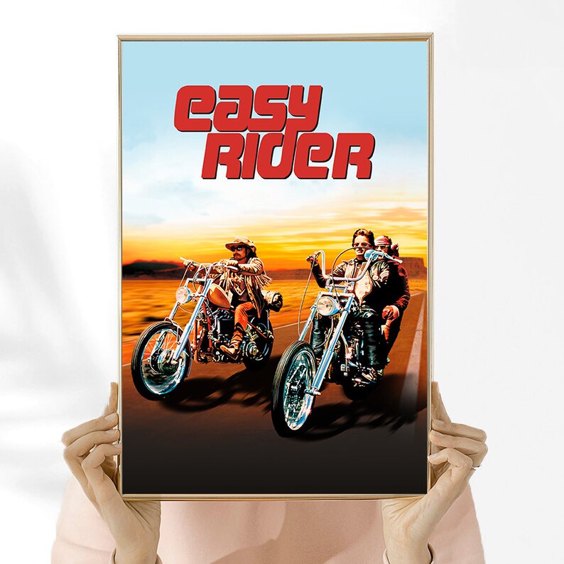 EASY RIDER Movie Poster,wall Art, Room Decor, Home Decor, for Him/her ...