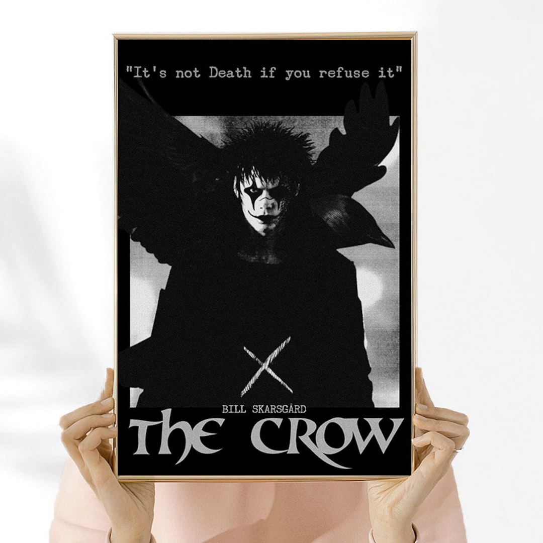 The Crow Movie Poster,wall Art, Room Decor, Home Decor, for Him/her ...