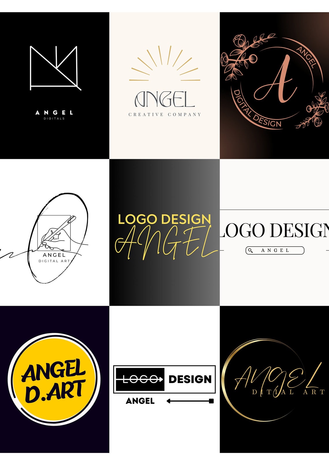 I Will Create a Unique and Professional Logo for Business/brand and ...