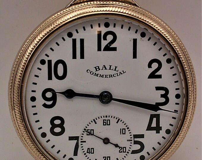 1960's Ball Pocket Watch All Original. Serviced by Master Watchmaker ...