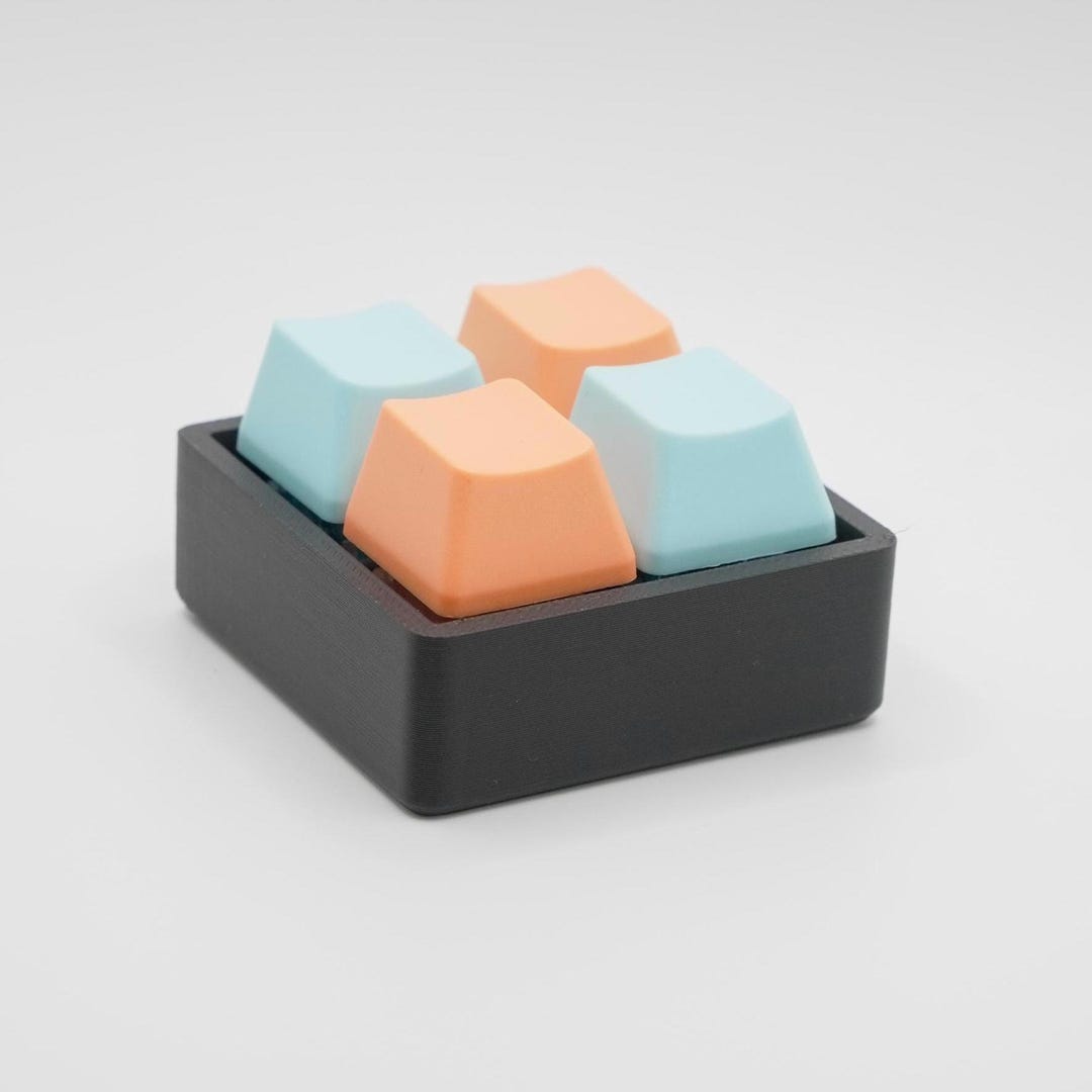 Custom Colorful Mechanical 2x2 Clicky, Tactile Fidget Toy, Stress ...