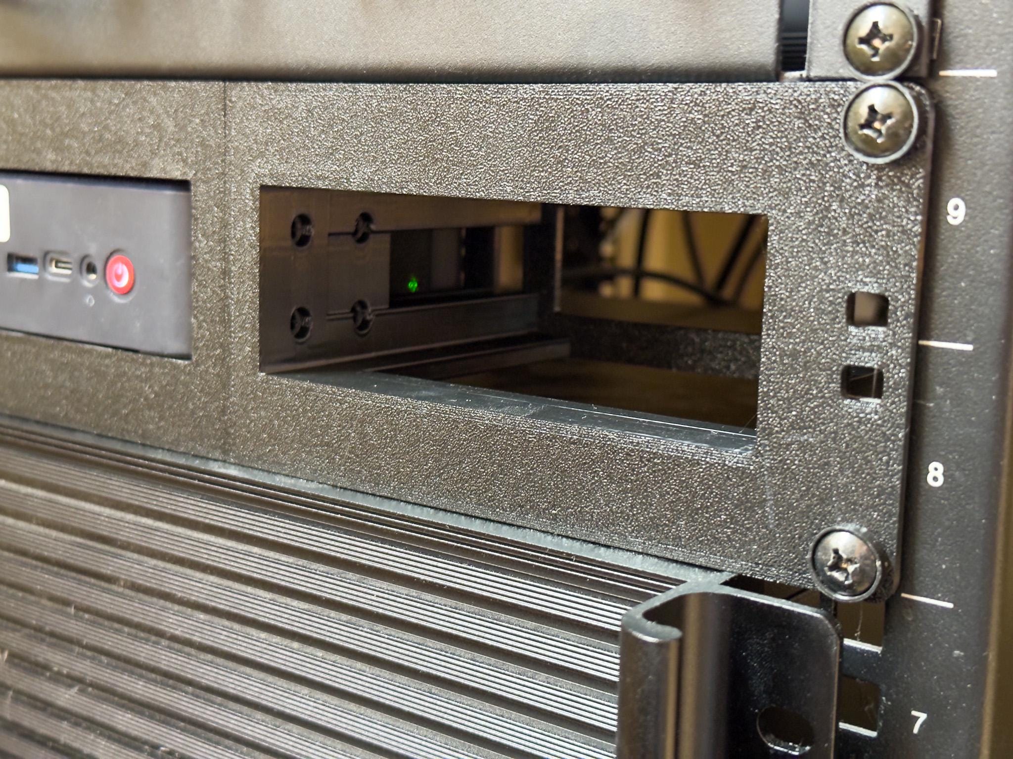 Rack Mount for B95 Beelink Mini PC, 2U, 2 Rack Units for 19 Standard ...