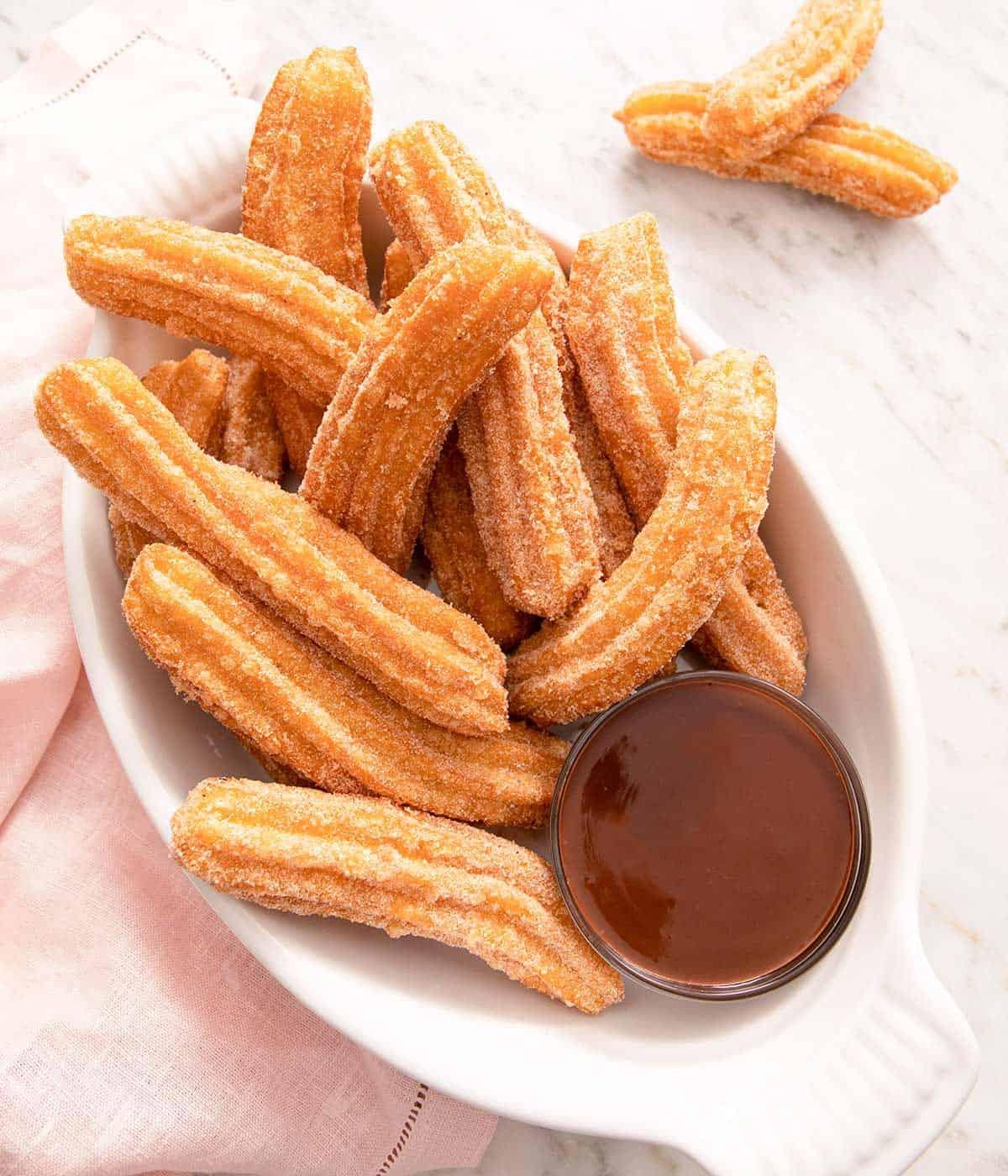 Churros Recipe Printable | Easy Homemade Churros PDF | Cinnamon Sugar ...