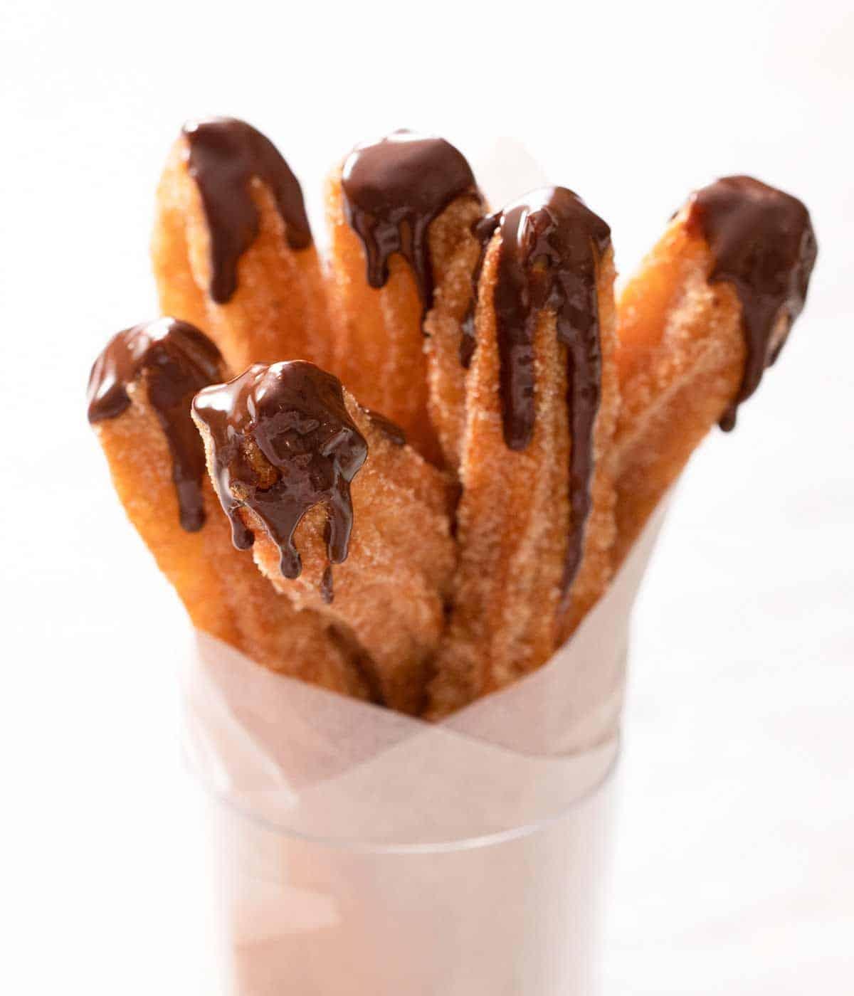 Churros Recipe Printable | Easy Homemade Churros PDF | Cinnamon Sugar ...