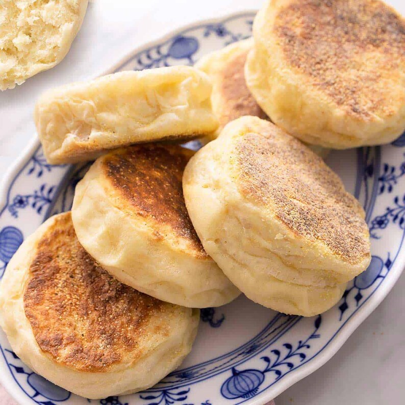 Homemade English Muffins Recipe Card | Easy Printable Breakfast ...