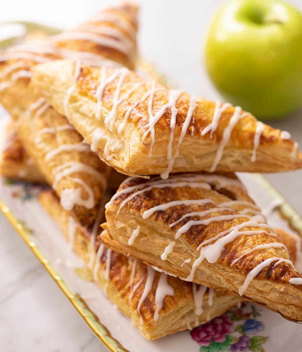 Apple Turnover Recipe PDF – Easy Puff Pastry Dessert, Printable Recipe ...