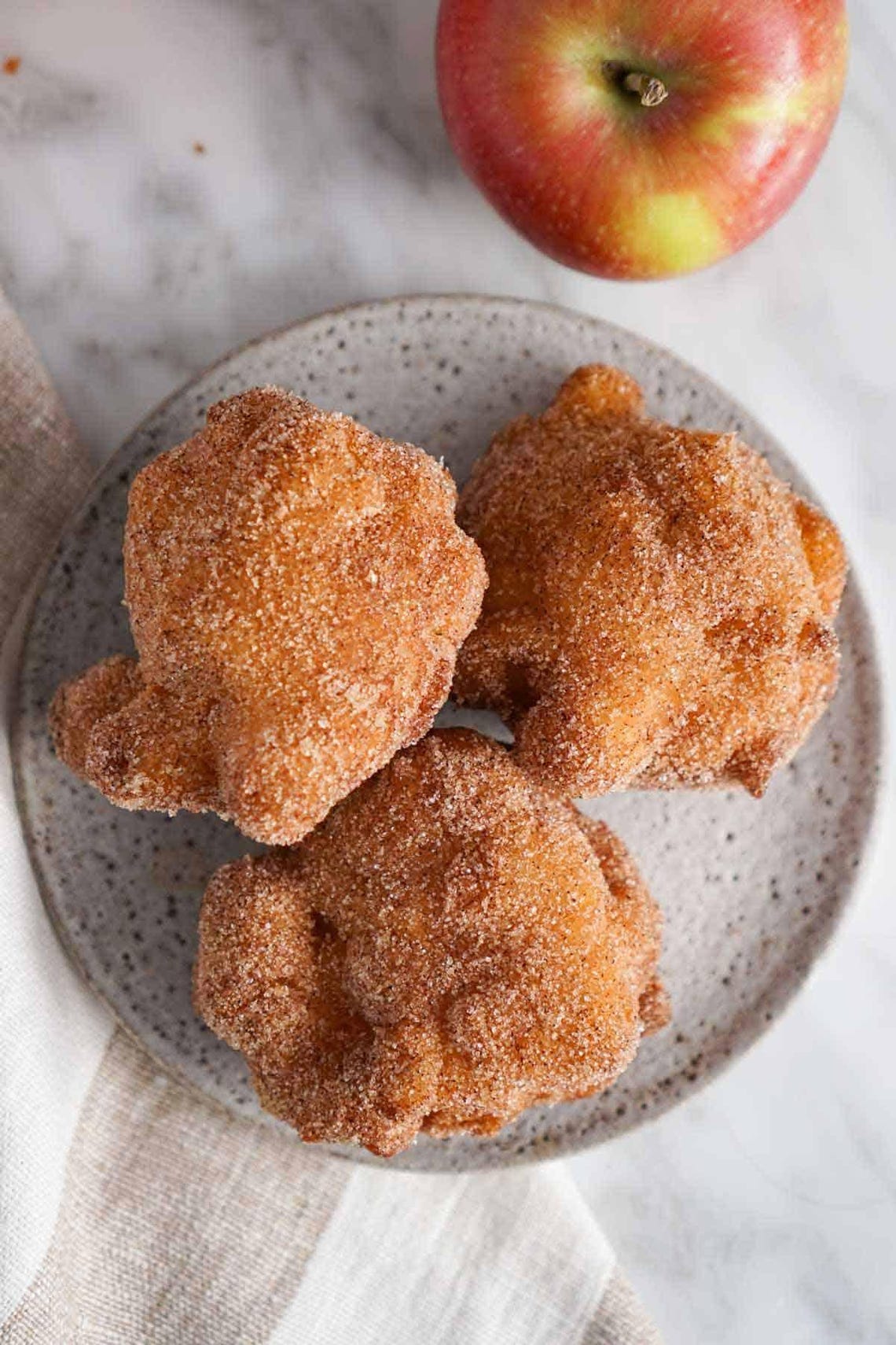 Apple Fritters Recipe: Bakery-style Glazed Dessert (digital Download ...