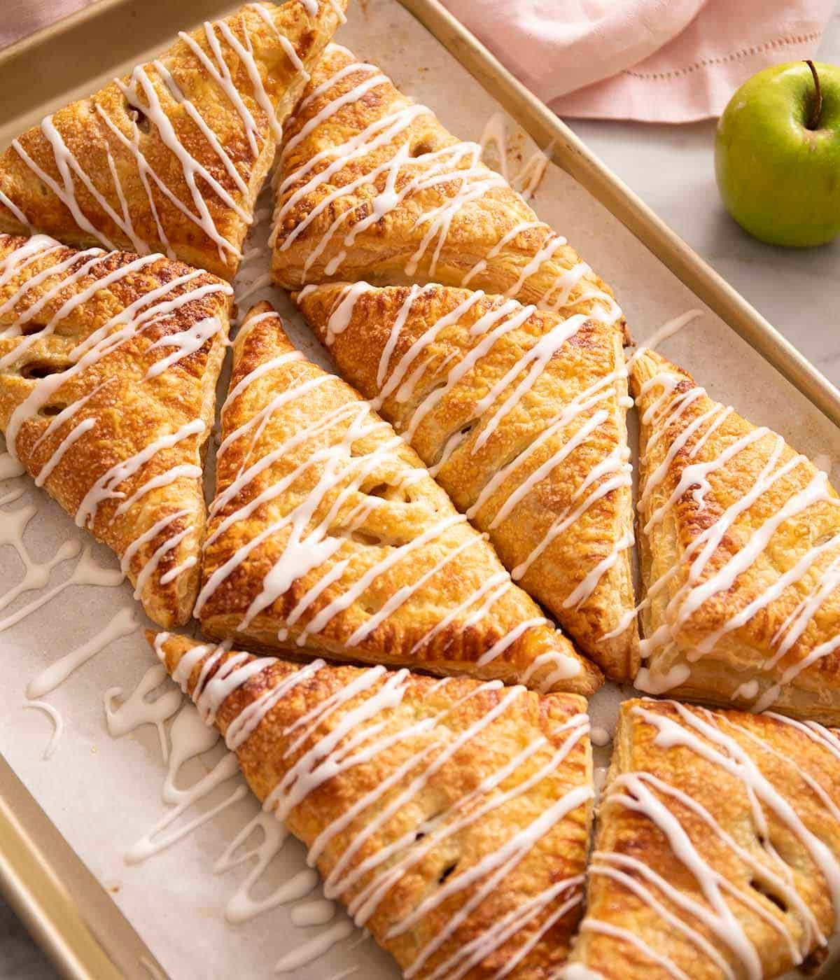 Apple Turnover Recipe PDF – Easy Puff Pastry Dessert, Printable Recipe ...
