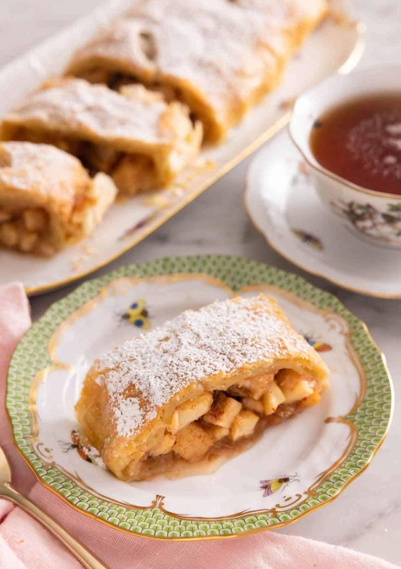 Apple Strudel Recipe: Classic Viennese Baking (PDF Downloadable Recipe ...