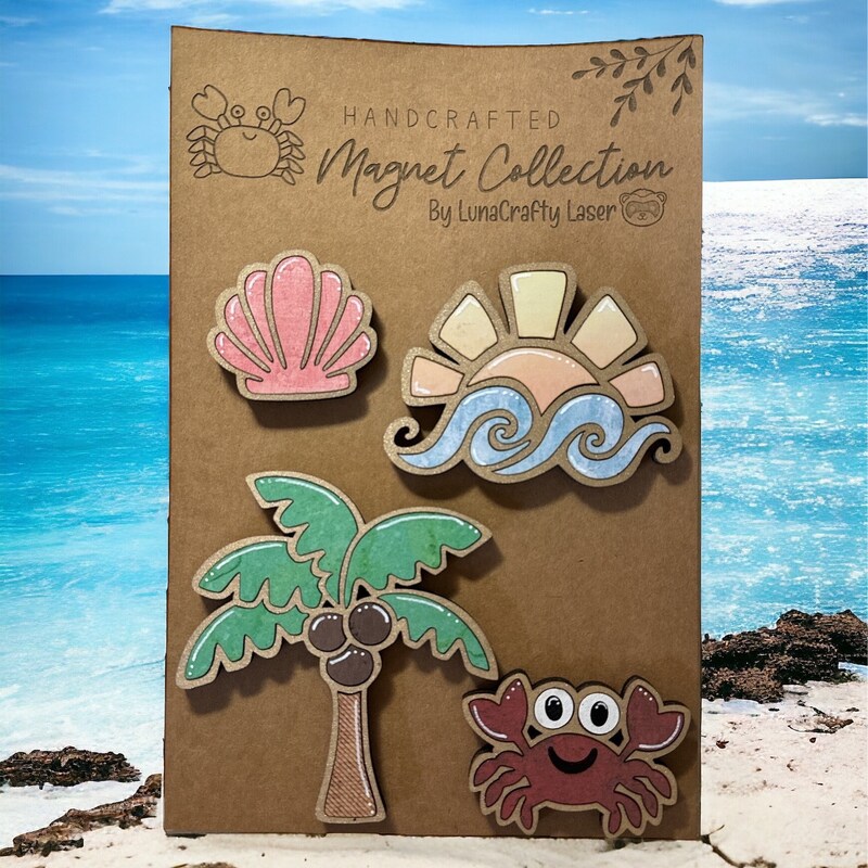 Beach Magnets - Etsy