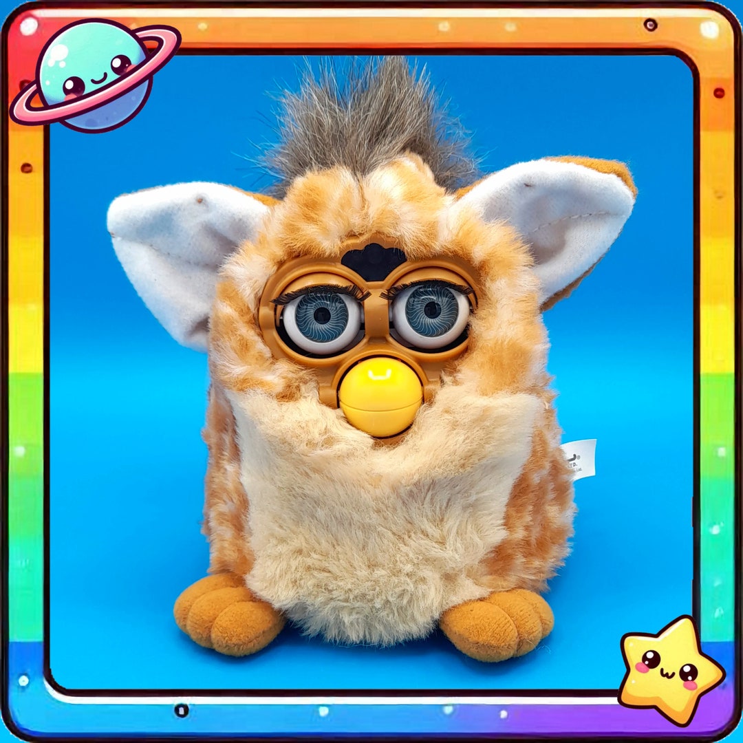 Original Giraffe Furby 1998 in Talking and Clean Condition With Soft ...