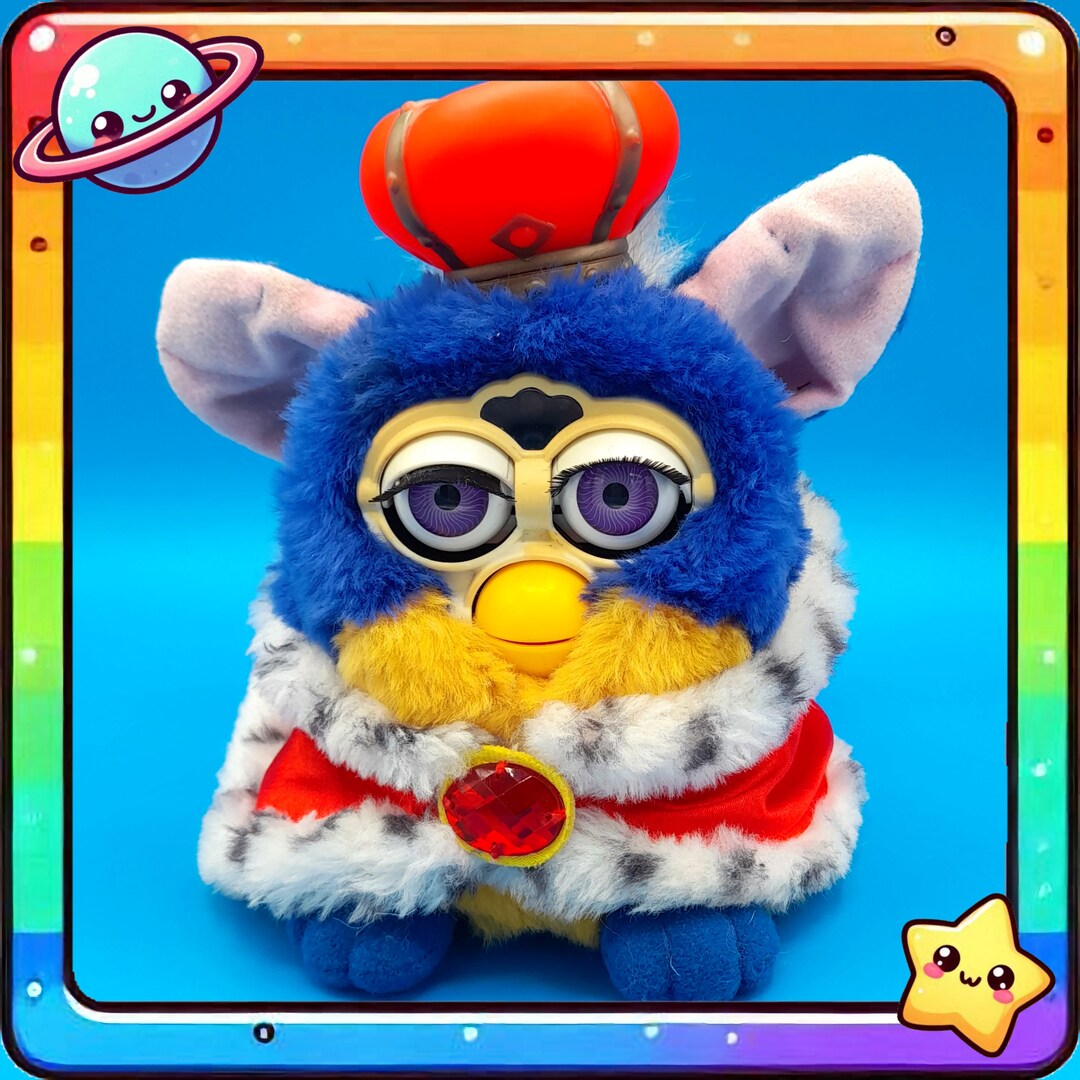 Talking Rare Royal Furby Year 2000 Special Limited Edition in Talking ...