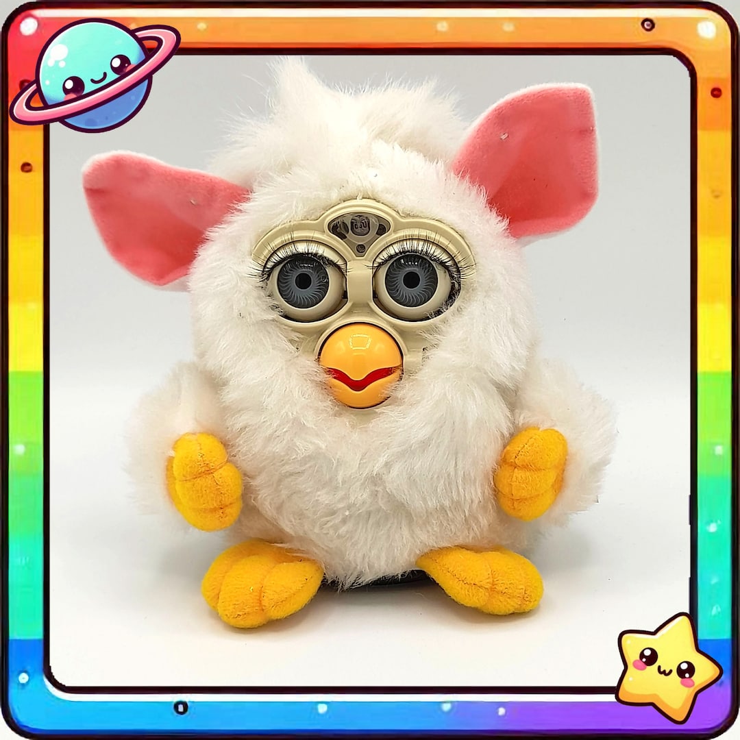 Rare Furby Snowball Furbish Highly Sought After Fake Furby Bootleg Now ...