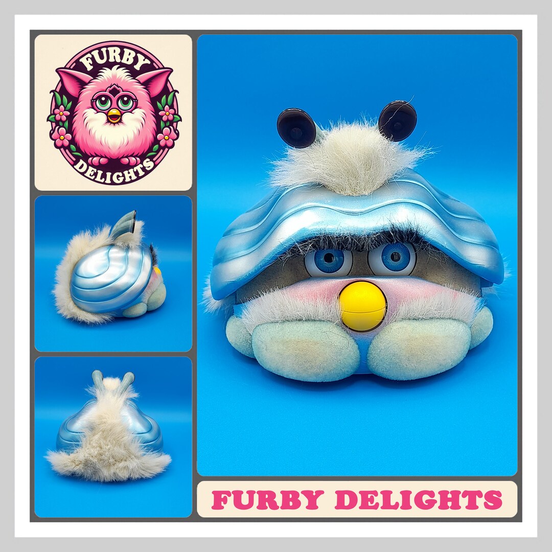 Shelby Rare Blue Moon Vintage Shelby Furby 2001 Toy in Working ...