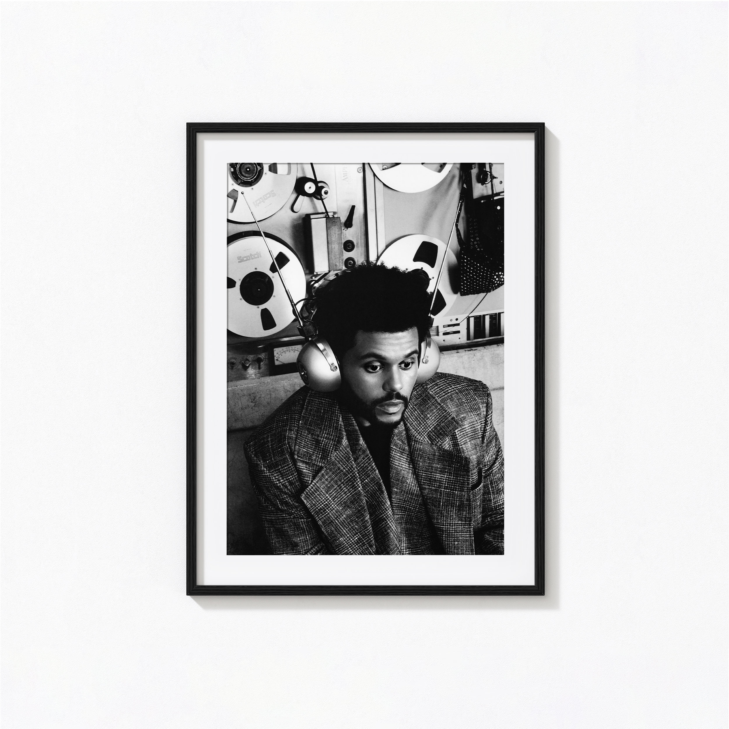 The Weeknd Posters / the Weeknd Black and White Wall Art, Music Poster ...