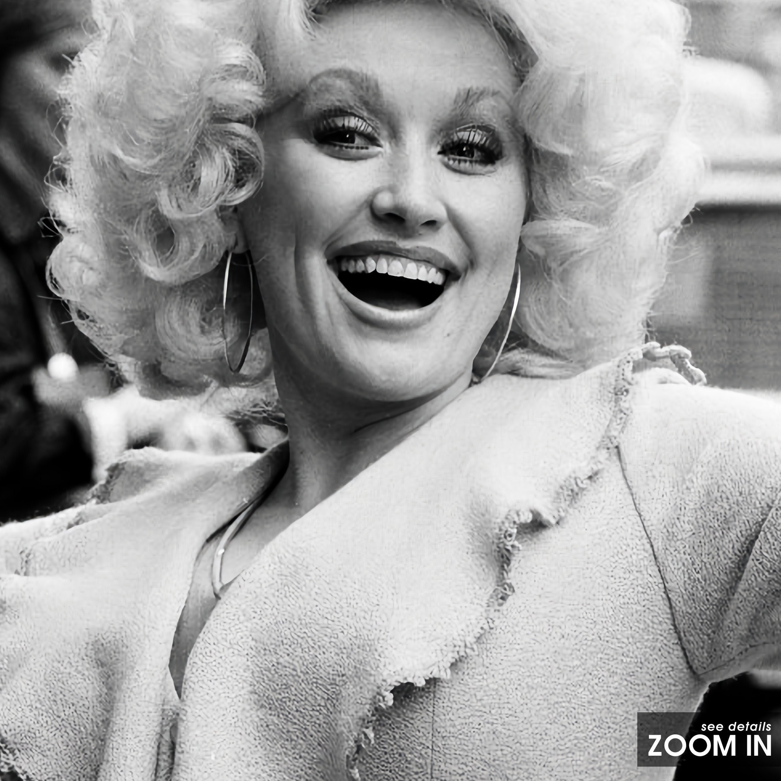 Dolly Parton Posters / Dolly Parton Black and White Wall Art, Album ...