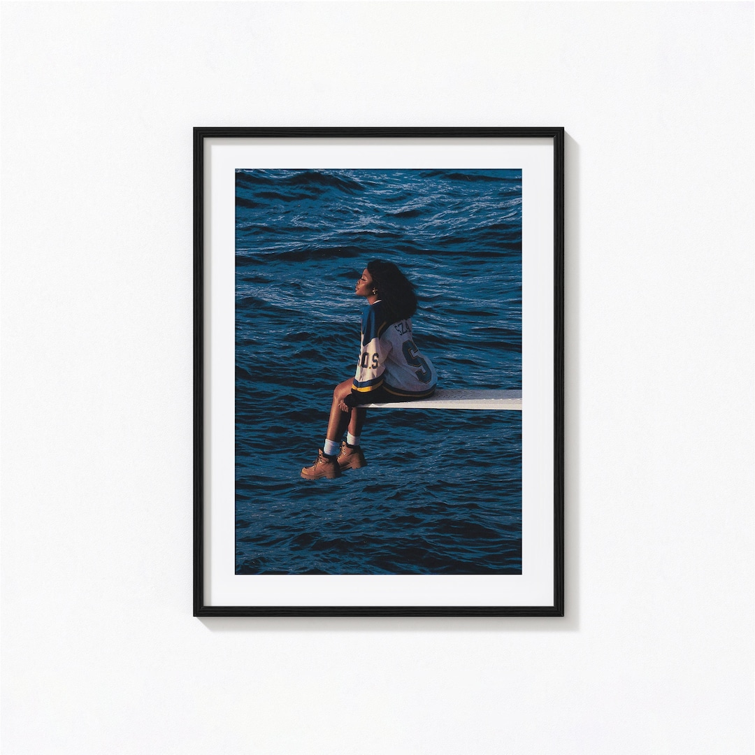 SZA Posters / SZA Black and White Wall Art, Magazine Posters, Album ...